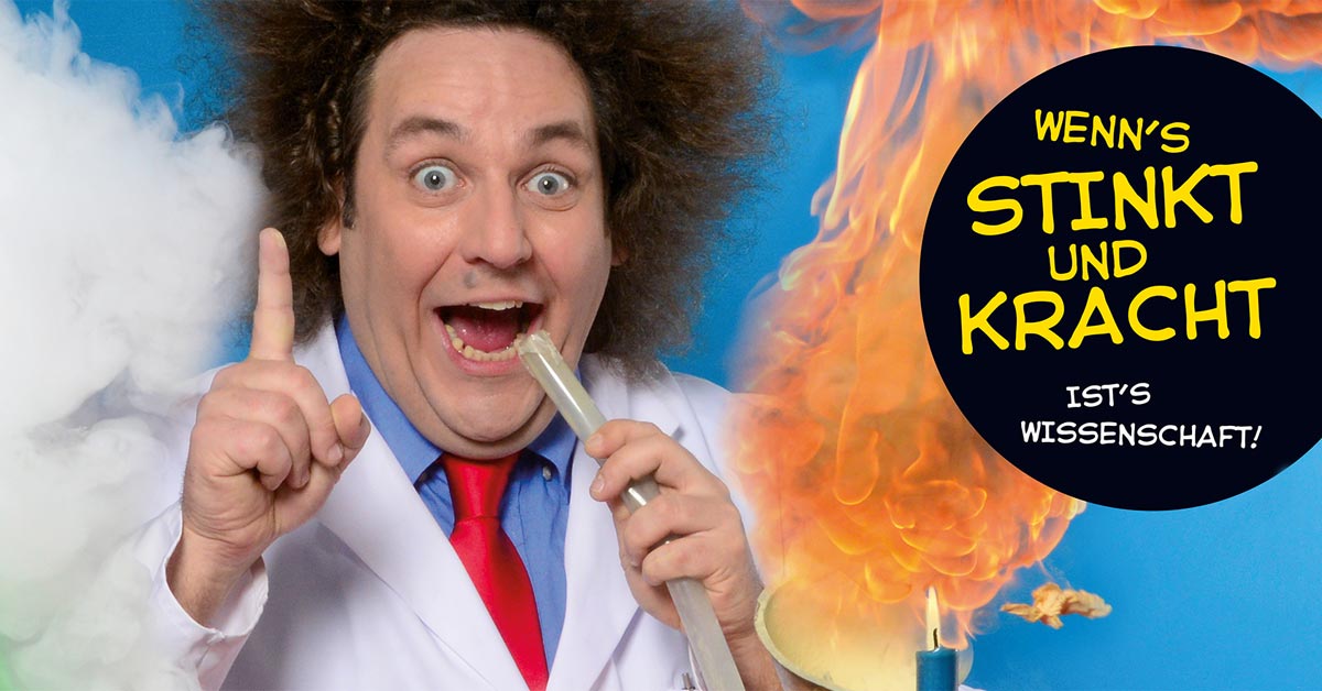 Konrad Stöckel | „Wenn´s stinkt und kracht, ist´s Wissenschaft ...